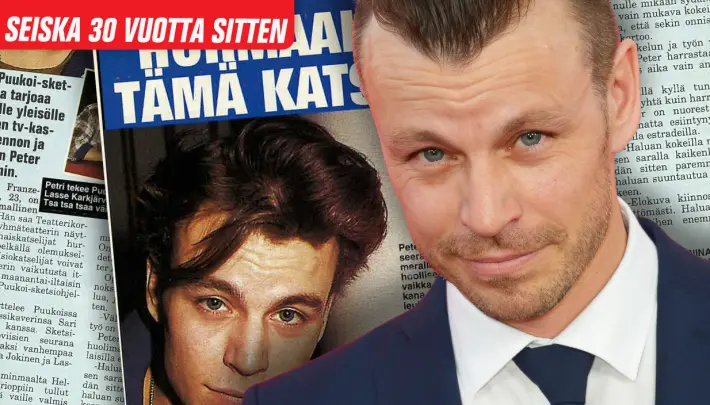Peter Franzen 30 vuotta sitten Peter Franzen 30 vuotta sitten