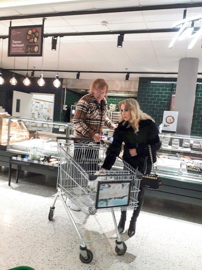 Danny ja Helmi Loukasmäki himoitsivat laatulihaa Espoossa – kuva