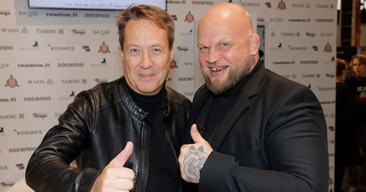 Ex-rosvo Mika "Immu" Ilmen ja ex-poliisi Kalevi Puonti tekevät ...