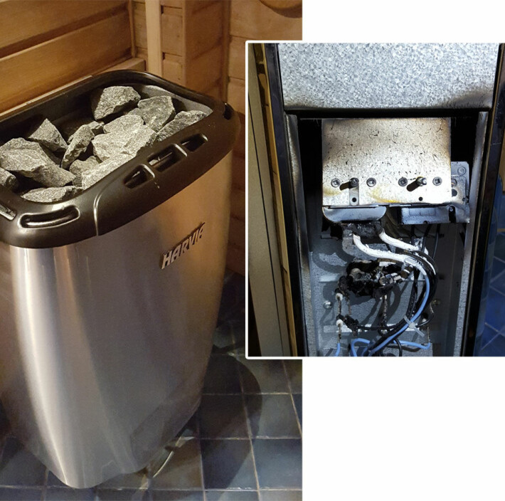 Suomalaistaiteilijan vastahuollettu kiuas syttyi ilmiliekkeihin!