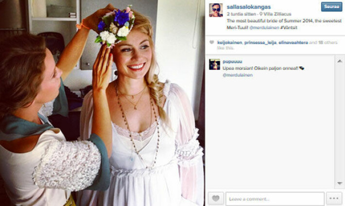 Oho, miten persoonalliset häät, Meri-Tuuli Lindström - kuvat!