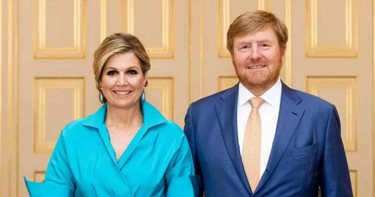 Hollannin kuninkaalliset Willem-Alexander ja kuningatar Maxima tekivät ...